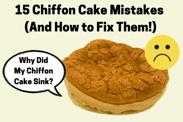 15 Common Chiffon Cake Mistakes & How to Fix Them! | Elles Kitchen Life